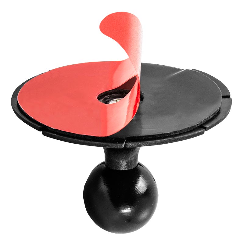 70mm Extra-Strength VHB Adhesive Base to 25mm Ball Mounting Disk for C ...