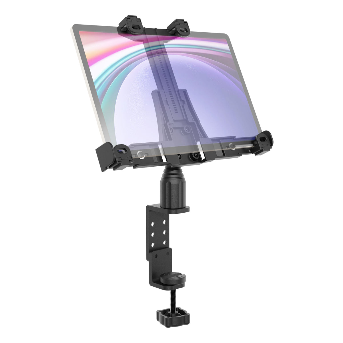 LockVise™ Locking POS Tablet Mount with Clamp Mount — Arkon Mounts