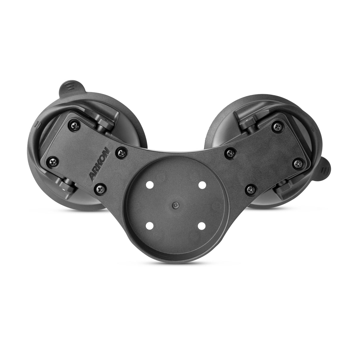 Double Splitter Bar Plate with Suction Mounts and AMPS Base — Arkon Mounts