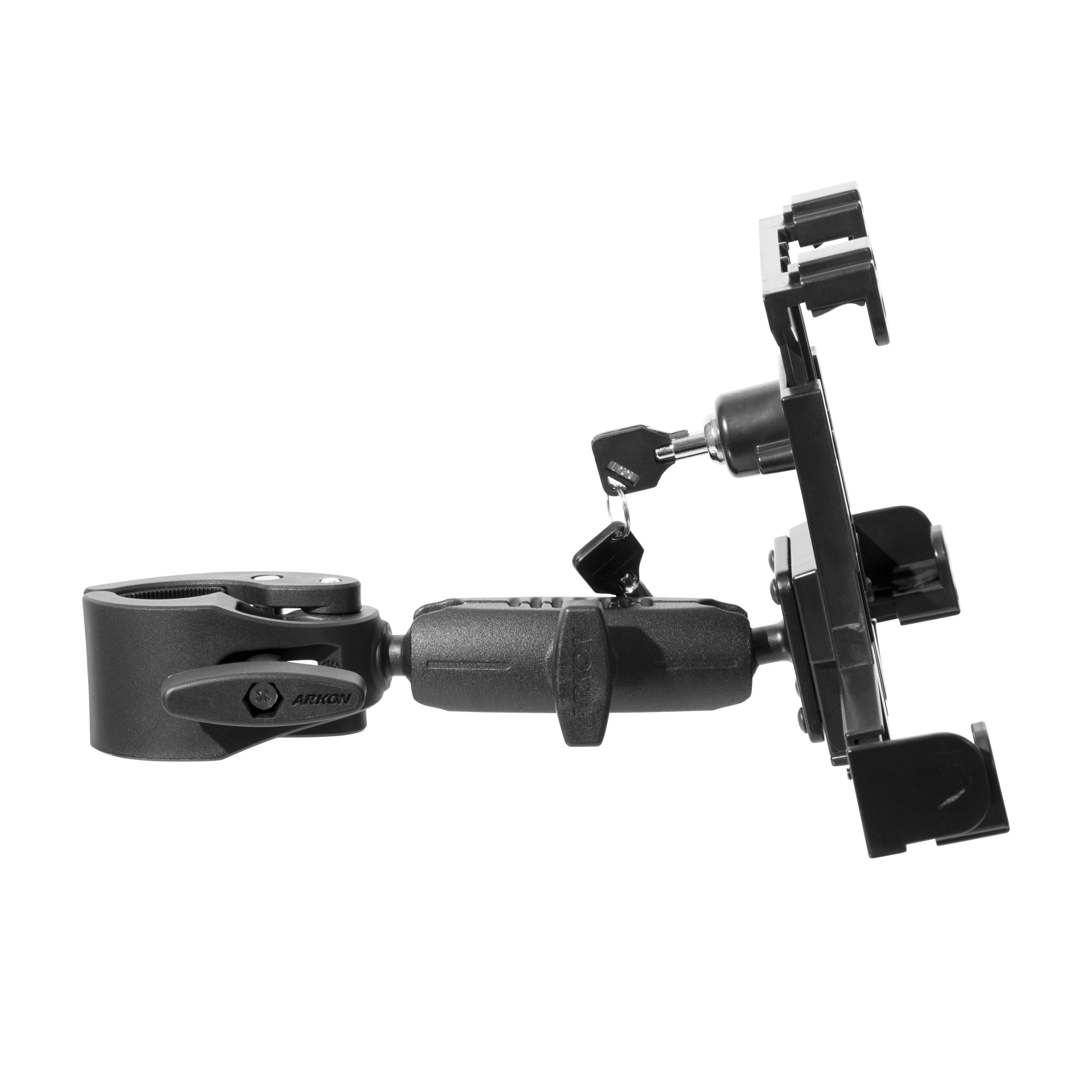 LockVise™ Locking Tablet Clamp Mount with 3.75” Arm — Arkon Mounts