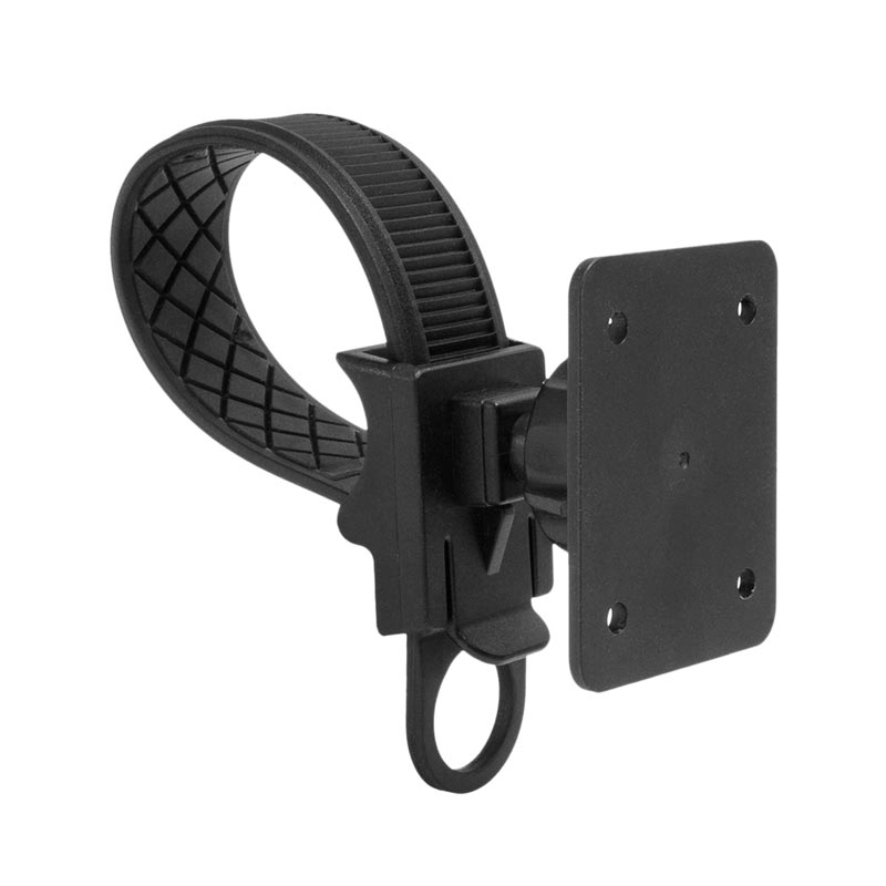 Bike or Motorcycle Handlebar Strap Mount with AMPS Head for Satellite ...