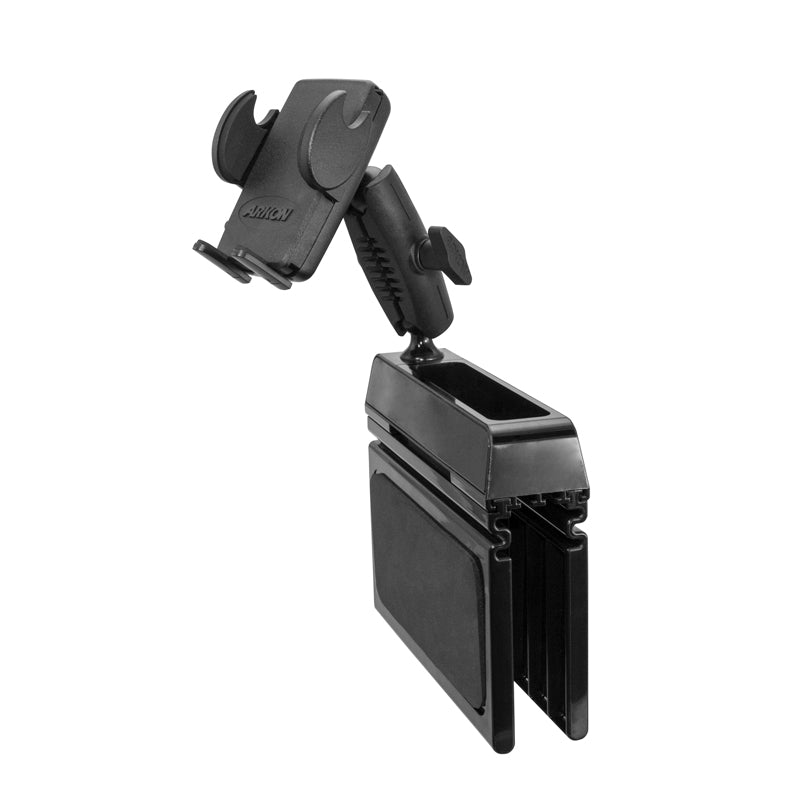 Car Console Wedge Mega Grip™ Phone Mount Holder — Arkon Mounts