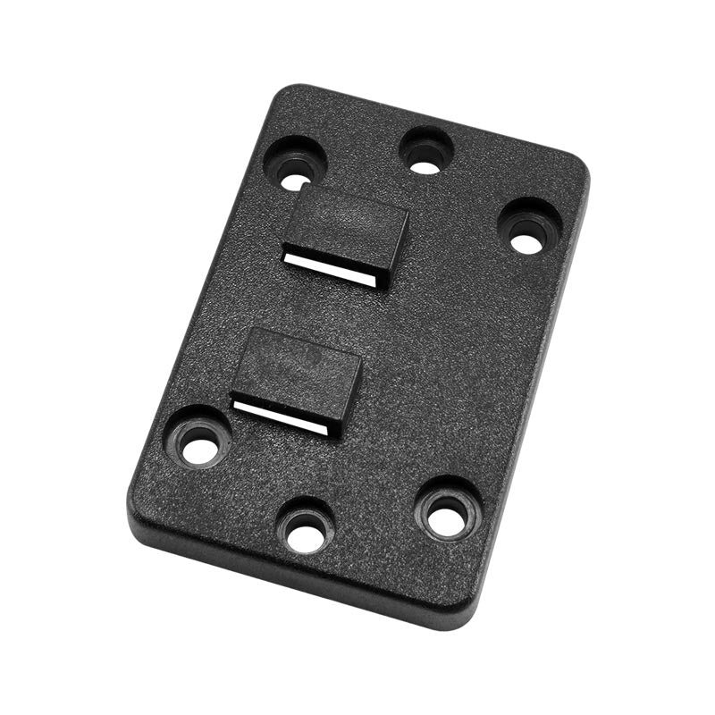Horizontal Male Dual T-Tab to 4-Hole Wide AMPS Adapter — Arkon Mounts