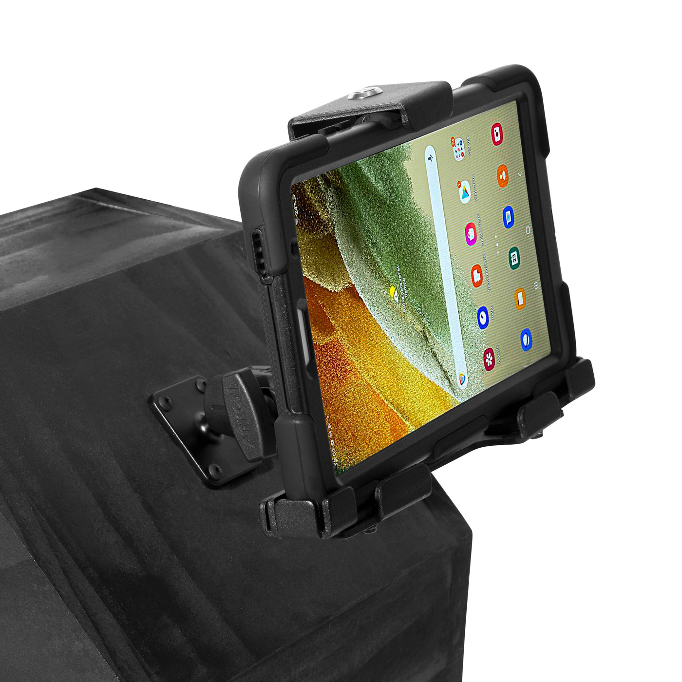 LockVise™ Locking Tablet Mount with Case & USB Charger Samsung Galaxy ...