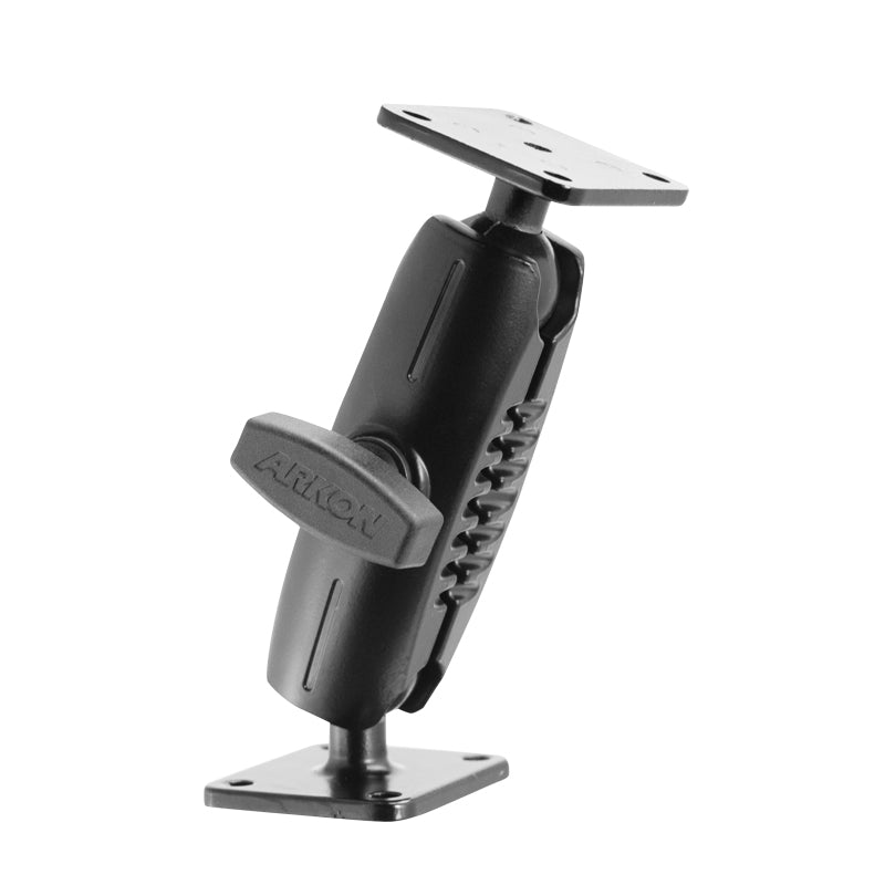 Robust Heavy-Duty Metal AMPS Drill Base Mount Pedestal — Arkon Mounts