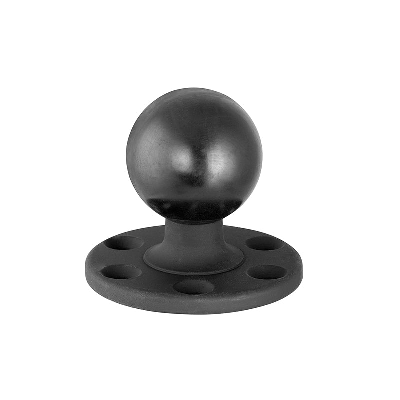 Robust Round Aluminum 57mm (2.25 inch) Ball to 5-Hole Adapter — Arkon ...