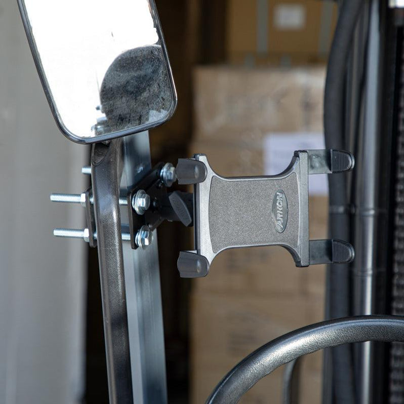 Slim-Grip® Tablet Holder with Forklift Front Guard Mount and 3.75" Sha ...